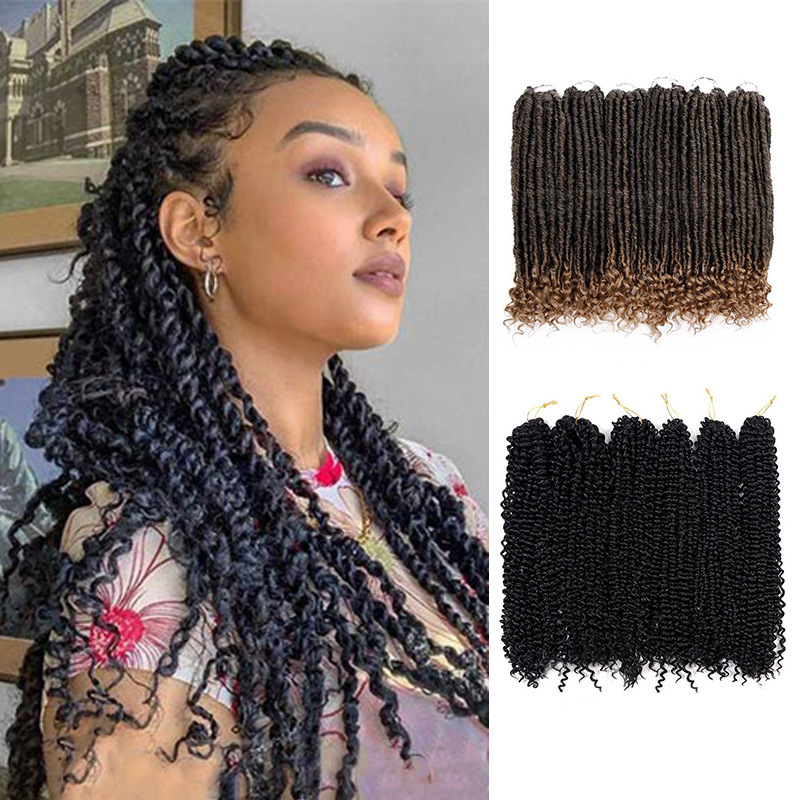 Wholesale Synthetic Wig African Braid Chemical Fiber Dreadlock Wig ...